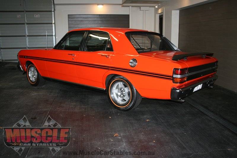 1971 Ford XY GTHO Phase III - Vermillion fire
